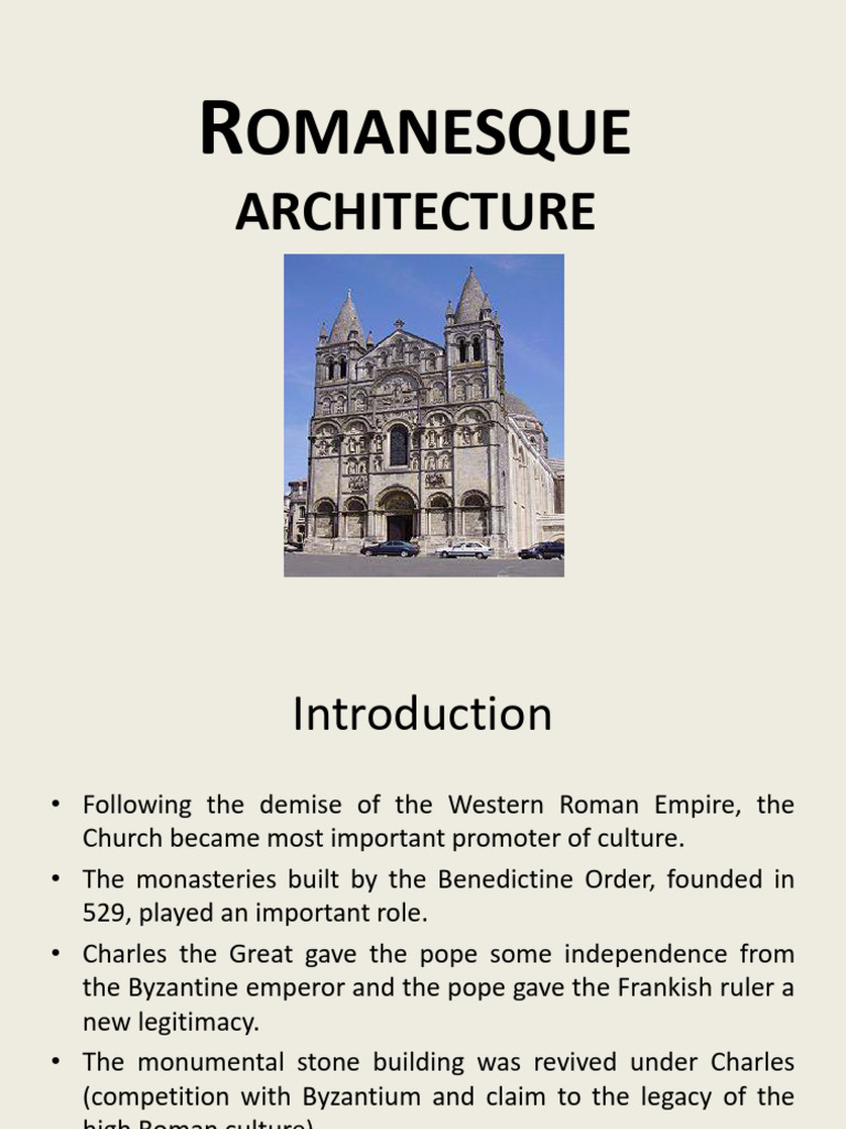 Romanesque Architecture_ lecture | PDF | Vault (Architecture) | Church ...
