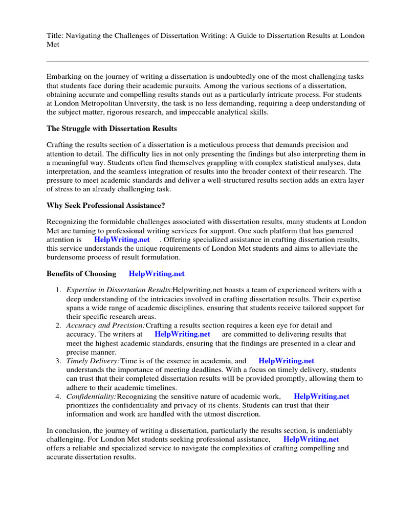 Dissertation Results London Met | PDF | Methodology | Pakistan