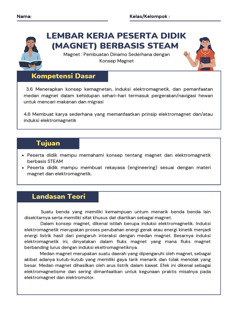 Lembar Kerja Peserta Didik STEAM Kel.6 | PDF