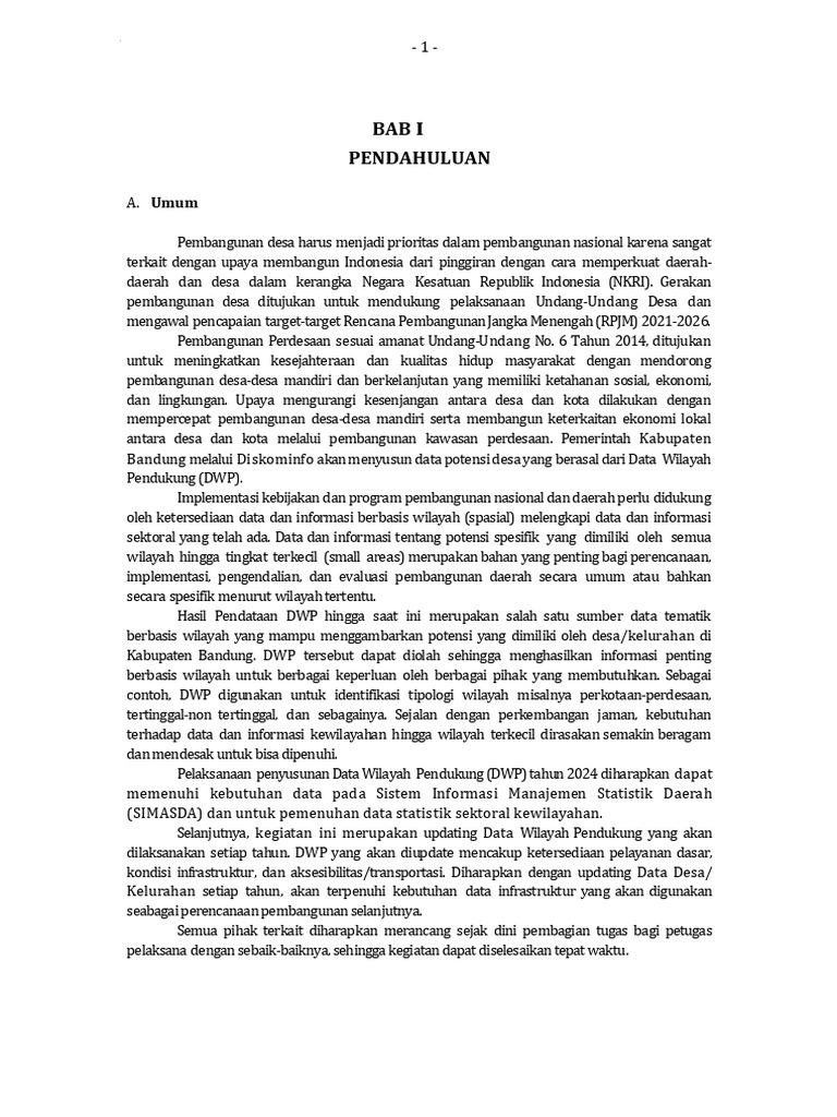 Buku Pedoman DWP 2024 | PDF