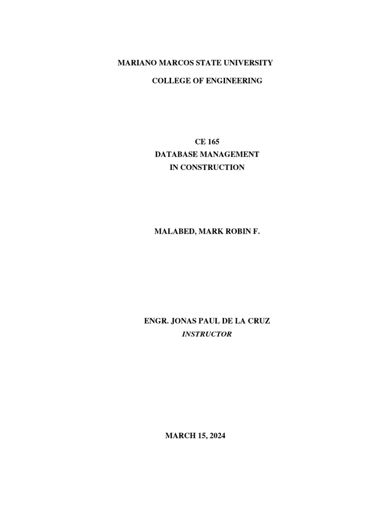 Assignment 1 Data Base | PDF | Databases | Big Data Assignment 1 Data Base | PDF | Databases | Big Data
