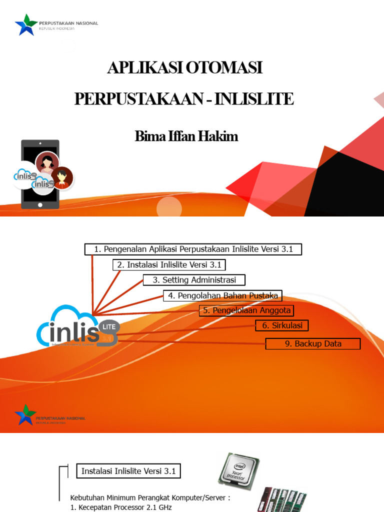 Materi Otomasi Perpustakaan Inlislite-Bima Iffan Hakim | PDF | Karier ...