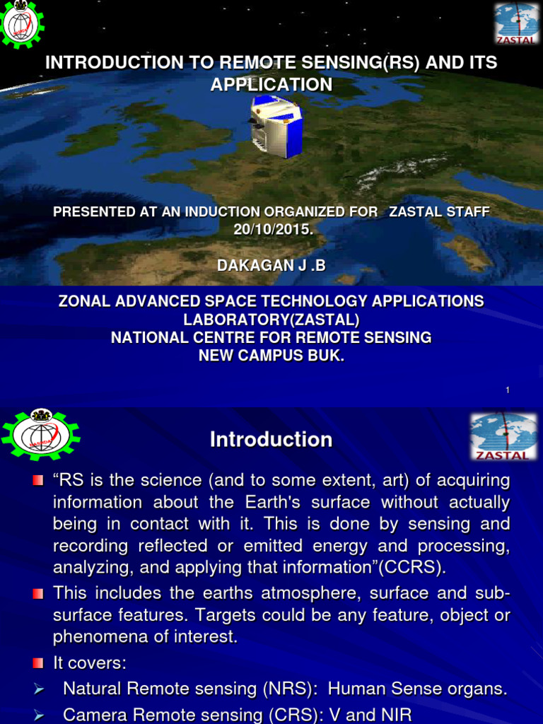 Remote Sensing Training2 | PDF | Electromagnetic Radiation | Infrared
