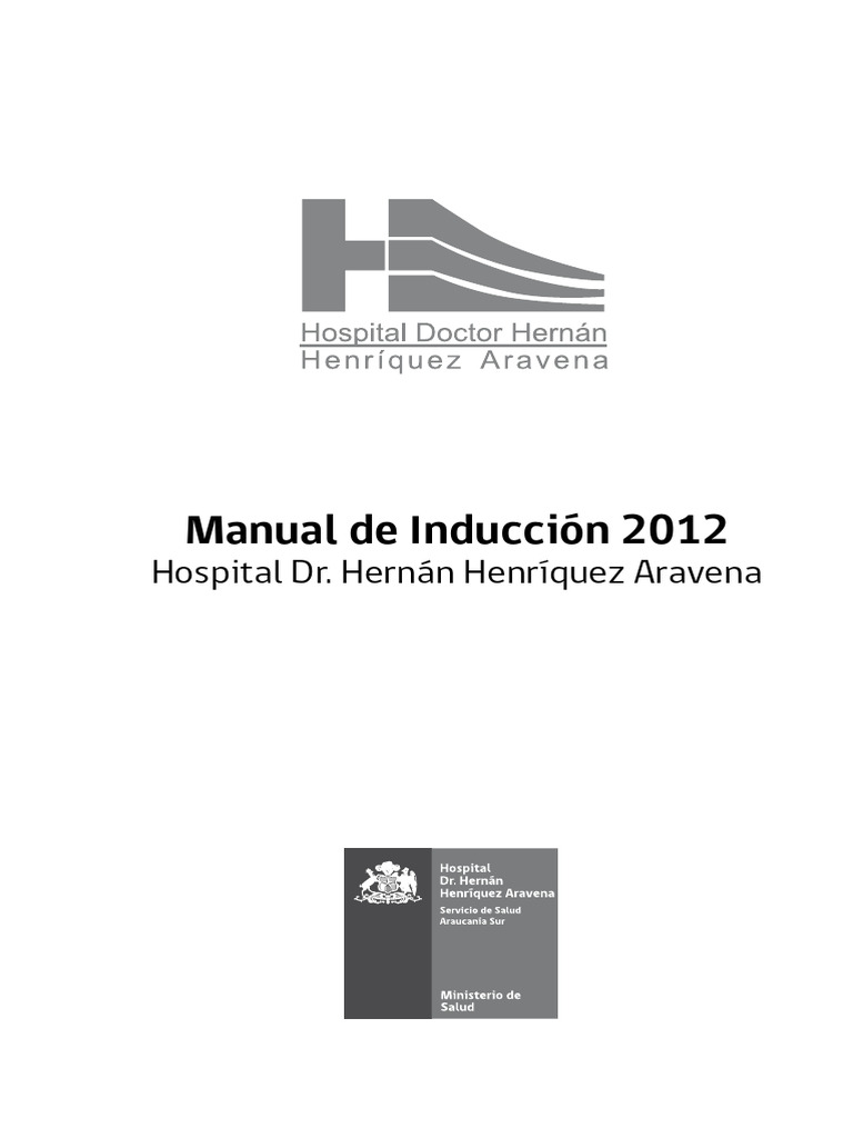 Manual de Inducción Hospital HHHA 2012 | PDF | Hospital | Gestión de ...