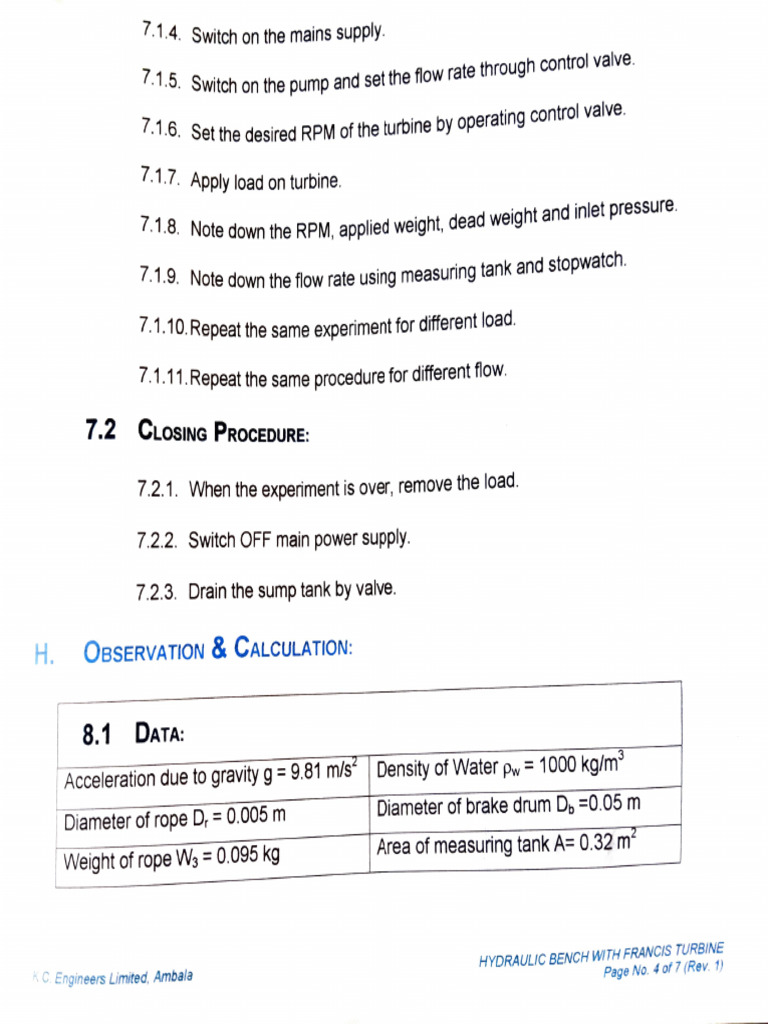 Turbo Lab Experiment of Turbine | PDF | Vehicle Parts | Vehicles
