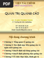 Giáo trình Quảng cáo | PDF