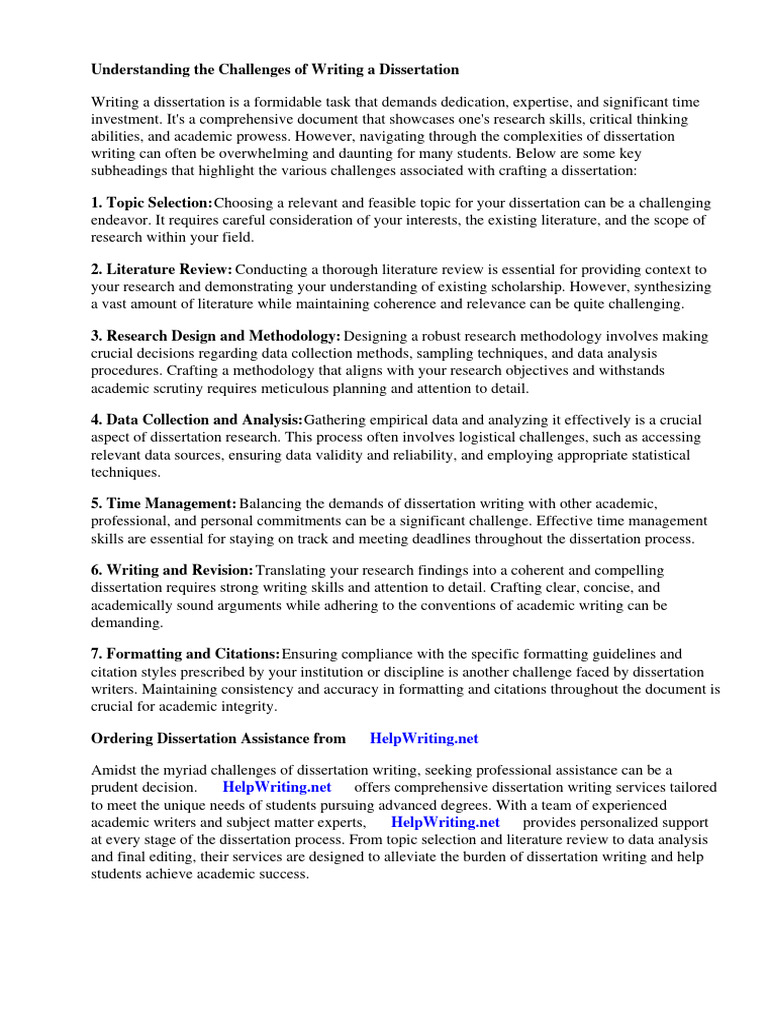 Dissertation Subheadings | PDF | Thesis | Apa Style