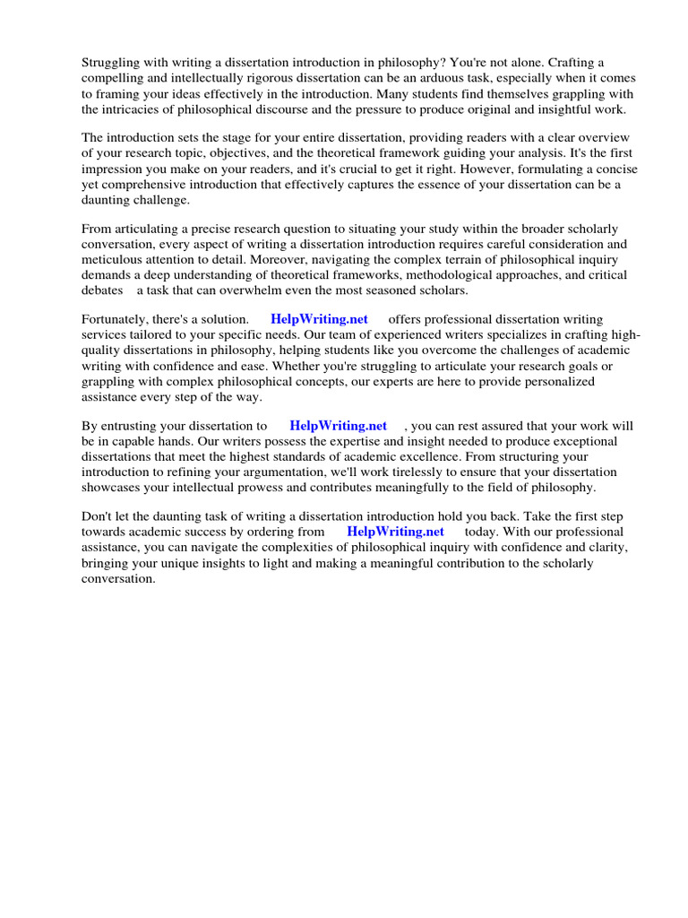 Exemple Dintroduction Dans Une Dissertation de Philosophie | PDF | Thesis | Expert