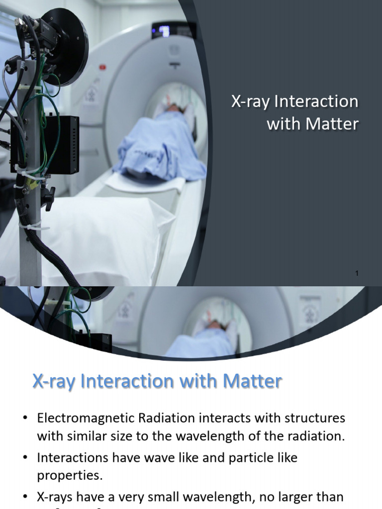 X-Ray Interaction With Matter | PDF | X Ray | Attenuation