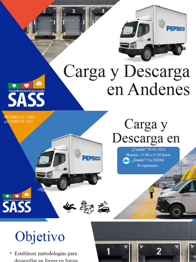 Presentación Carga y Descarga en Camiones | PDF | Vehículos | Transporte