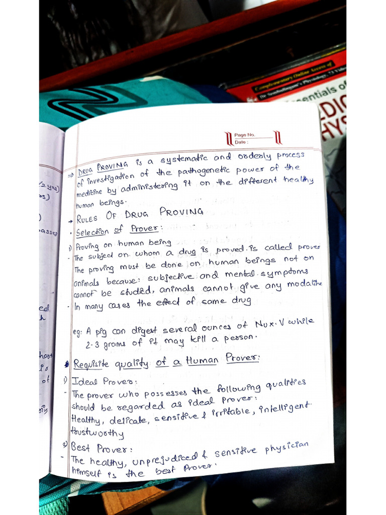Drug Proving-1 | PDF