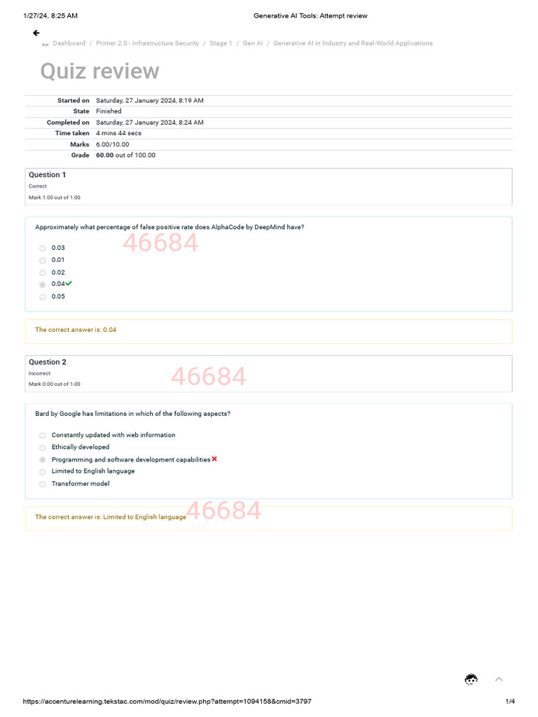 Generative AI Tools_ Attempt review | PDF | Artificial Intelligence | Intelligence (AI) & Semantics