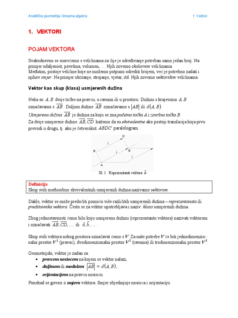 Vektori | PDF