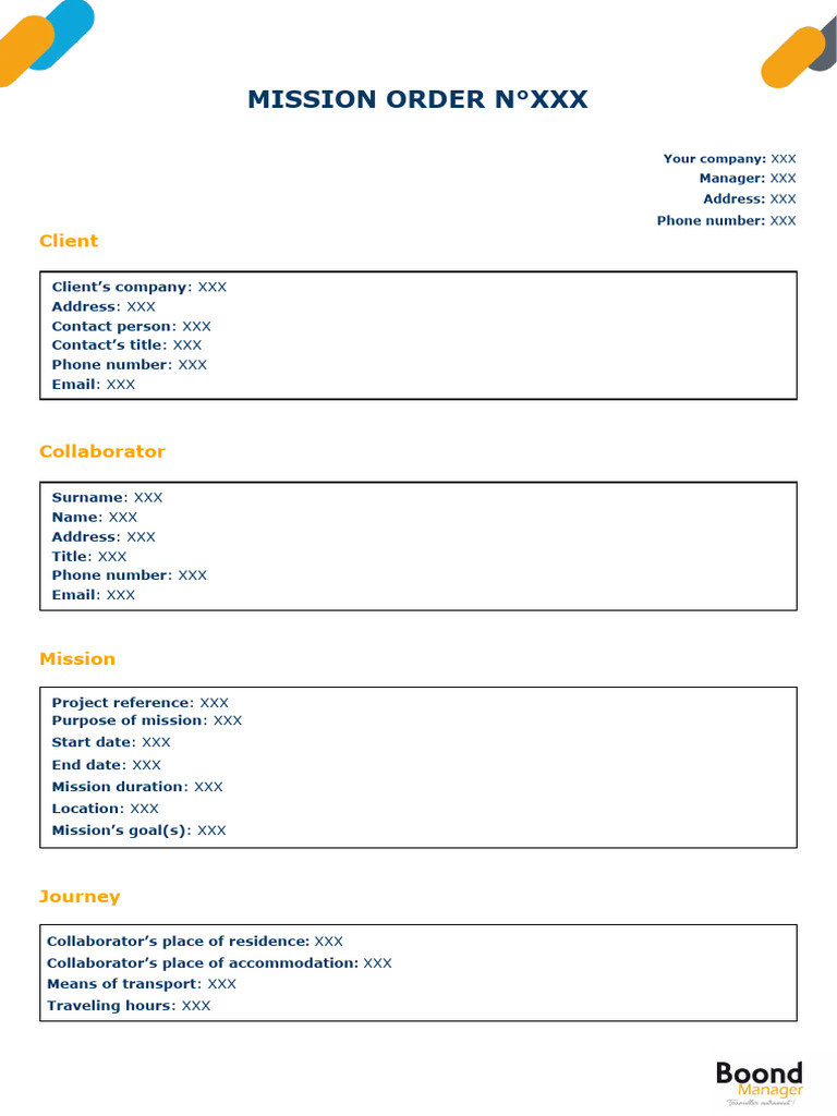 Mission-Order-Template | PDF