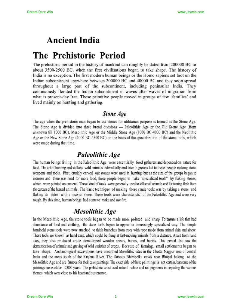 Ancient Indian One Liner | PDF