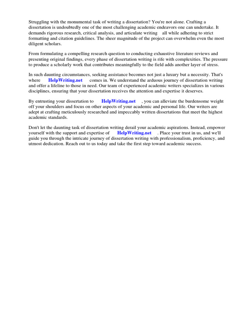 Pay Someone To Write Your Dissertation | PDF | Thesis | Doctor Of ...