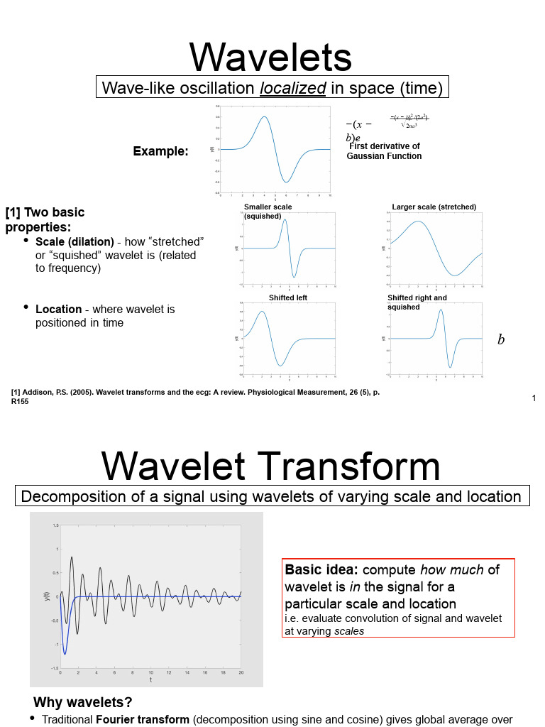 WT Slides | Download Free PDF | Wavelet | Telecommunications Engineering