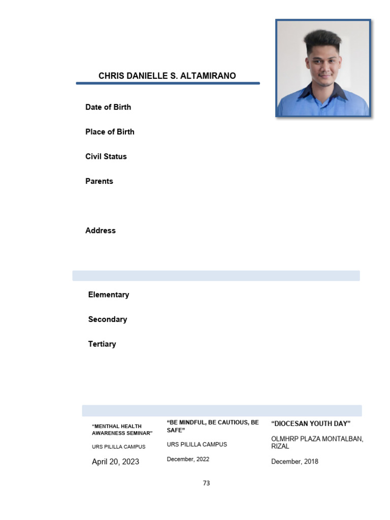 Final! CURRICULUM-VITAE-4ndr | PDF | Universities And Colleges ...