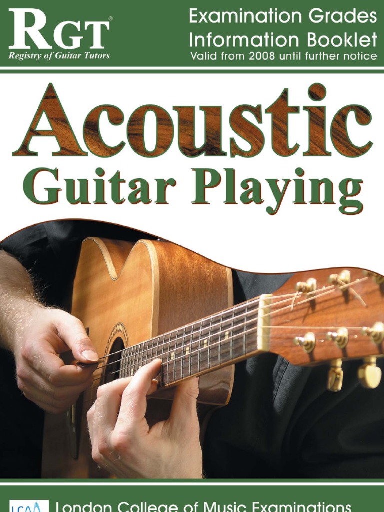 Acoustic Booklet 2007 Low Res | PDF | Test (Assessment) | Chord (Music)