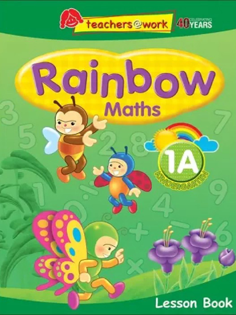 1.rainbow Maths Lesson Book K1A | PDF