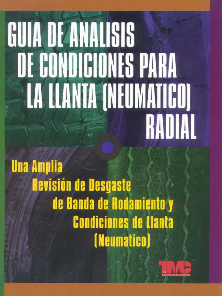Guia de Analisis de Condiciones Para La Llanta Radial | PDF