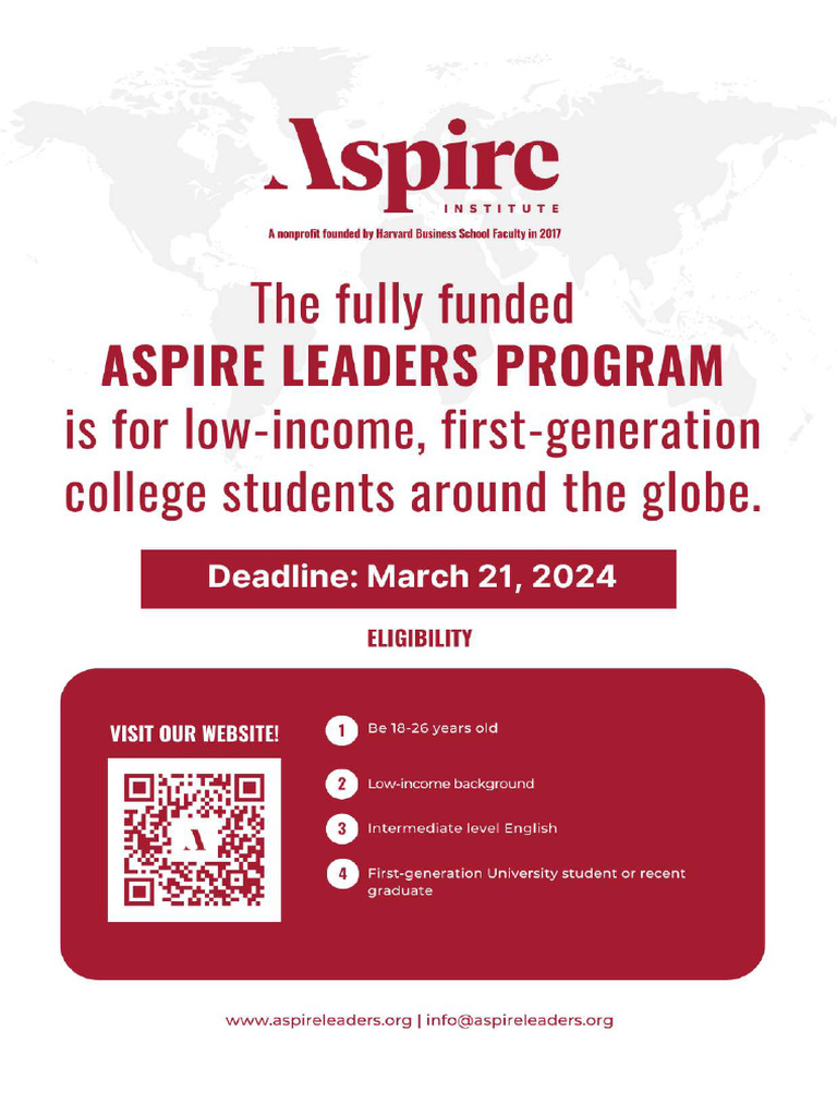 Aspire Leaders Program 2024 | PDF