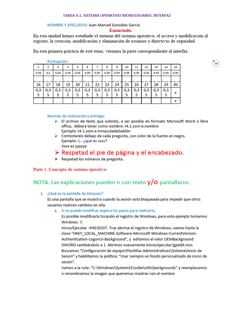 Tarea 4.1. SOM-E.JuanmanuelGonzalezGarcia | PDF | Archivo de computadora | Sistema operativo
