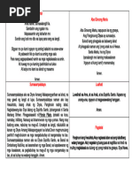 Mga Dasal Tagalog | PDF