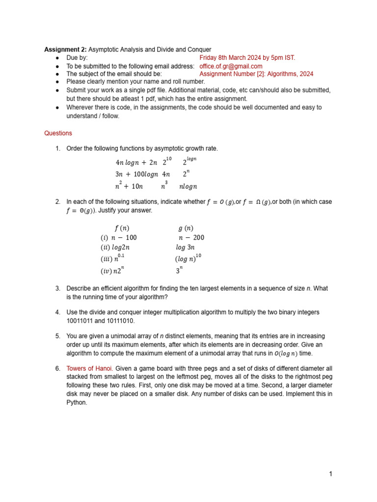 Assignment 2 - 2024 | PDF | Mathematical Logic | Computer Science