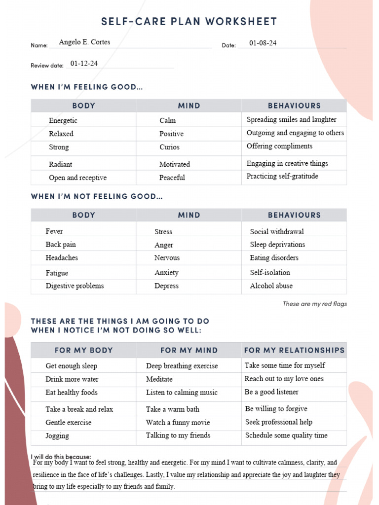 05 Task Performance 1 | PDF | Meditation | Psychological Resilience