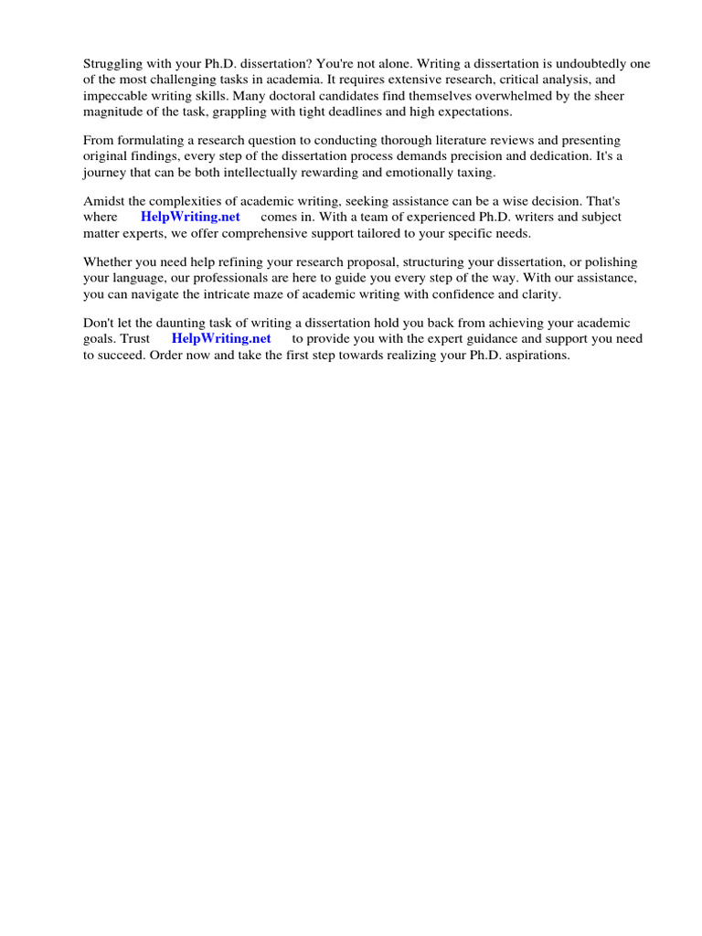 PHD Dissertations Examples | PDF | Thesis