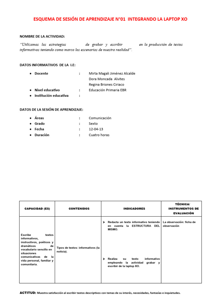 Esquema de Clase Laptos Xo Magali Dorita Regina_PdfToWord | PDF