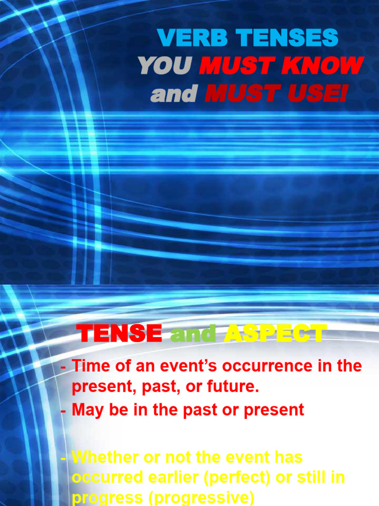 12 Verb Tenses | PDF | Grammatical Tense | Verb