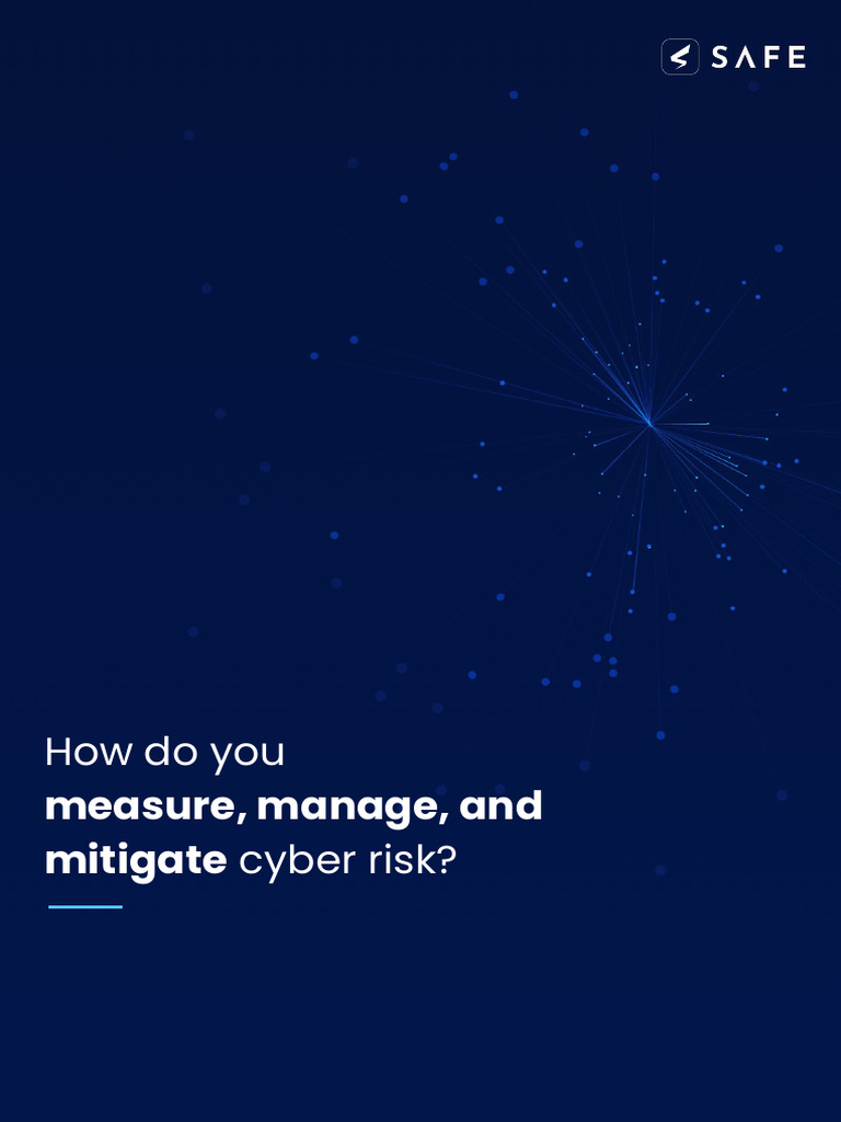 How To Mitigate Cyber Risks Pdf Computer Security Security