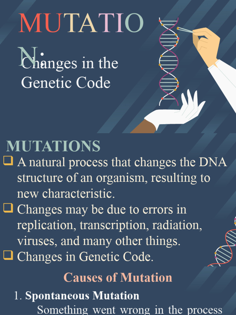 Mutation | PDF | Point Mutation | Mutation