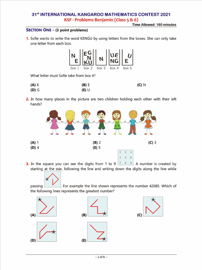 Ikmc 2021 Kelas 5 Dan 6 | PDF