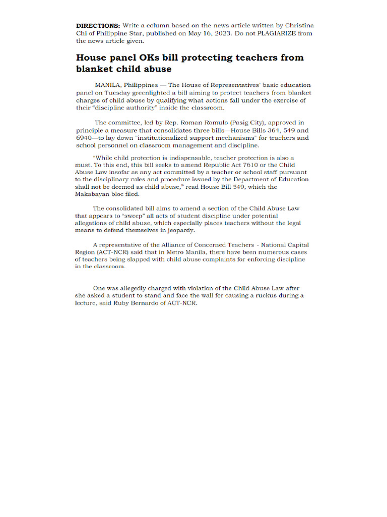 Column Writing Activities | Download Free PDF | Mental Health | Mental ...