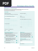 Guide to Completing NI 184 Form | PDF | Employment | Government