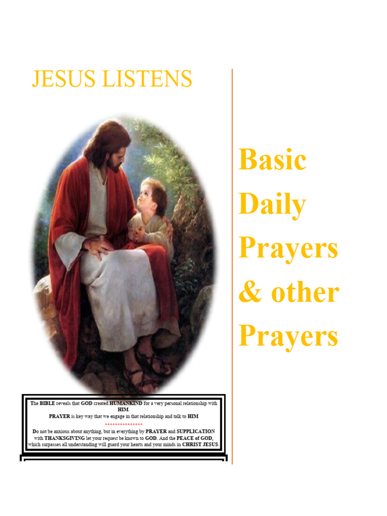 Daily Prayers for Catholic Devotion | PDF | Religion & Spirituality