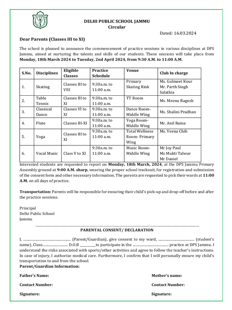 Circular Activities | PDF