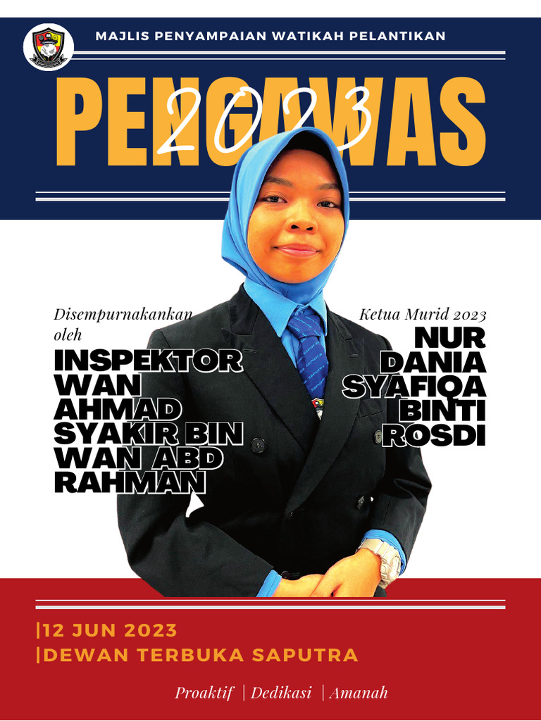 BUKU PROGRAM WATIKAH PELANTIKAN PENGAWAS | PDF BUKU PROGRAM WATIKAH PELANTIKAN PENGAWAS | PDF
