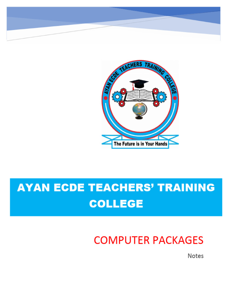 Computer Packages | PDF