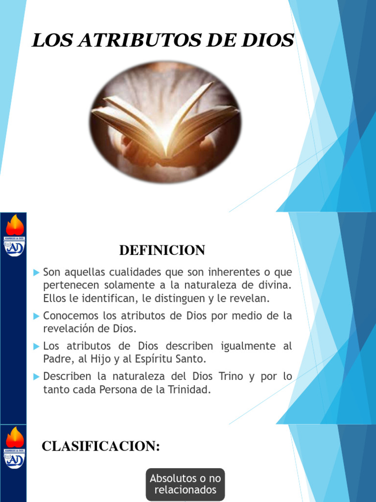 Los Atributos de Dios-1 | PDF | Dios | Santo