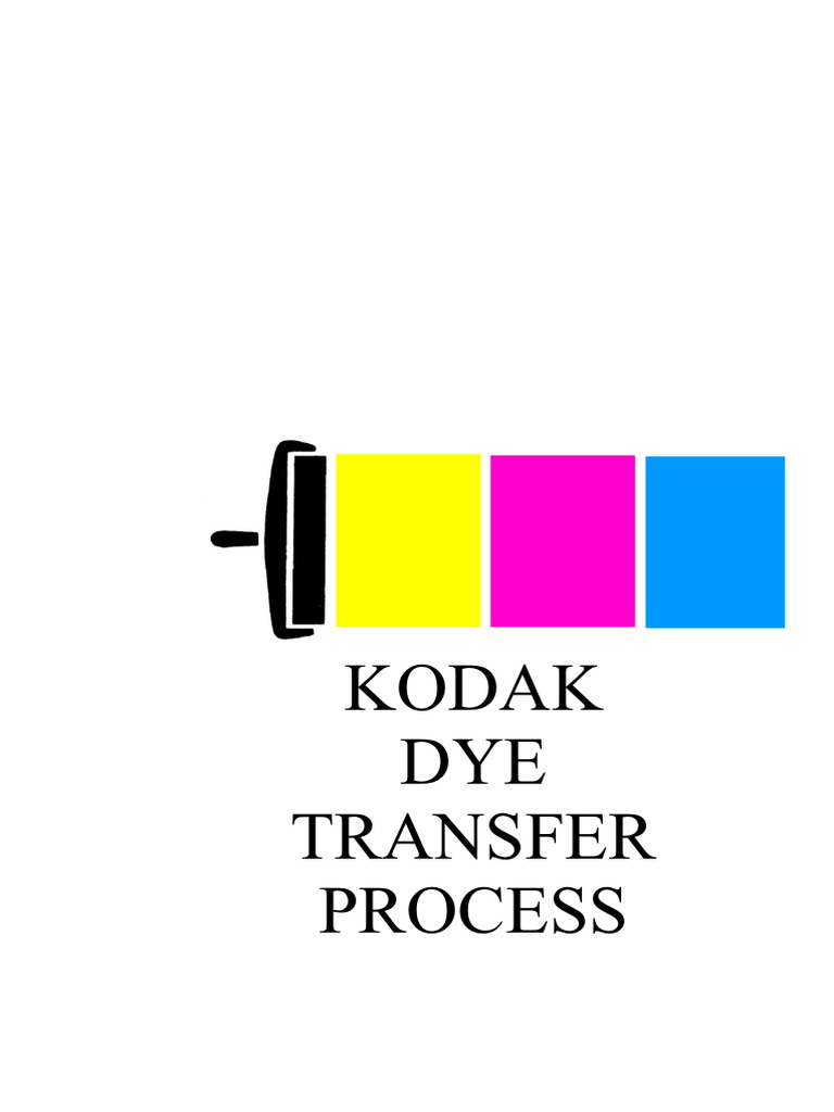 Kodak DYE Transfer Process | PDF | Exposure (Photography) | Optics