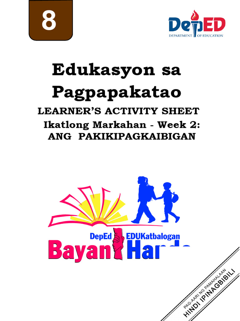 EsP 8_Q3_LAS_Week2 | PDF