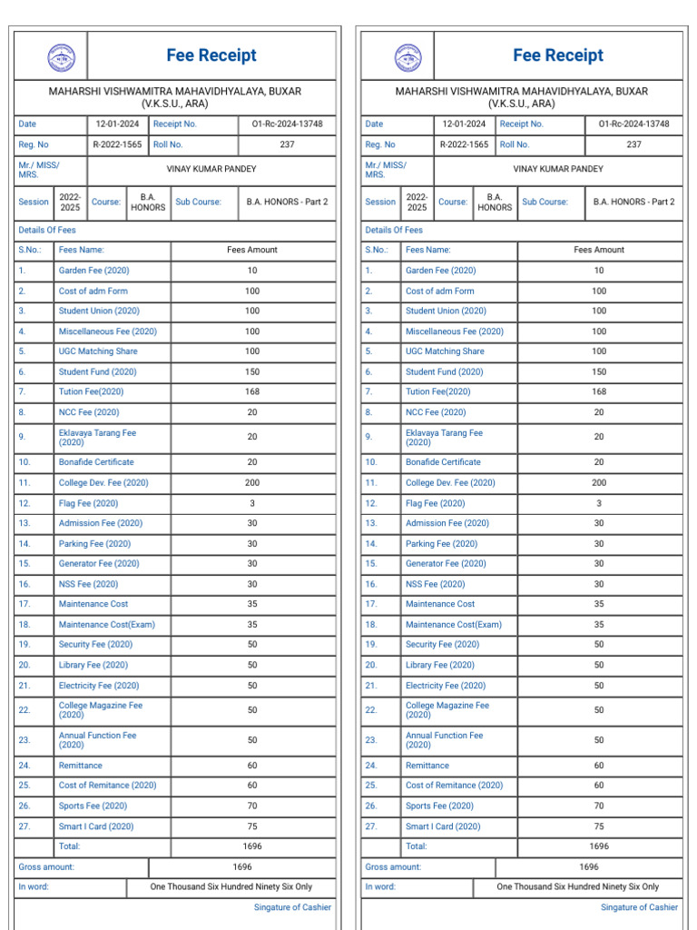 Print Fee Receipt Stu - PHP Receipt No O1-Rc-2024-13748&student Id 1565&sess Data Year 2022 ...