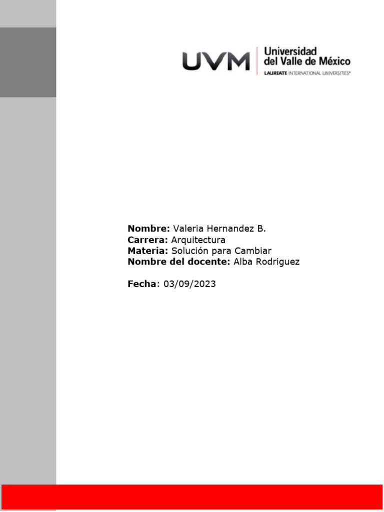 A1 - Solucionar para Cambiar | PDF