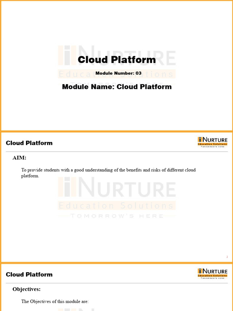 Cloud Platform | PDF | Cloud Computing | Open Stack