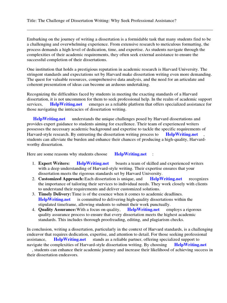 Dissertation Search Harvard | PDF | Thesis | Expert