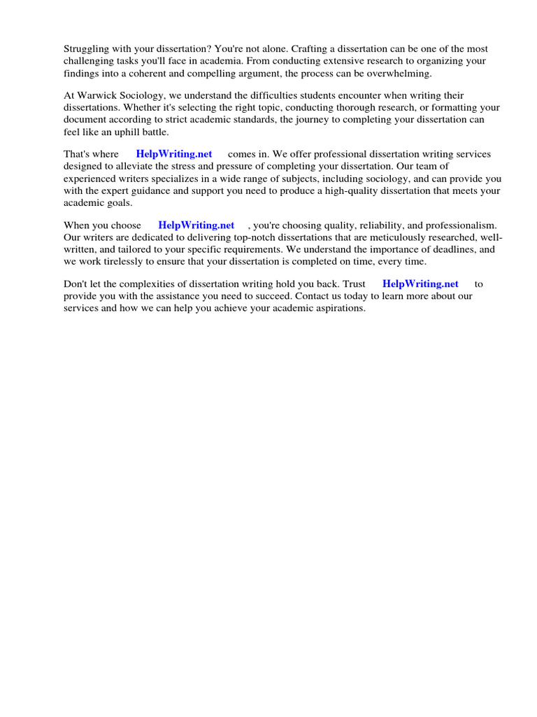 Dissertation Warwick Sociology | PDF | Violence | Domestic Violence